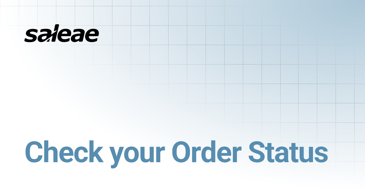 Check your Order Status | Saleae Support